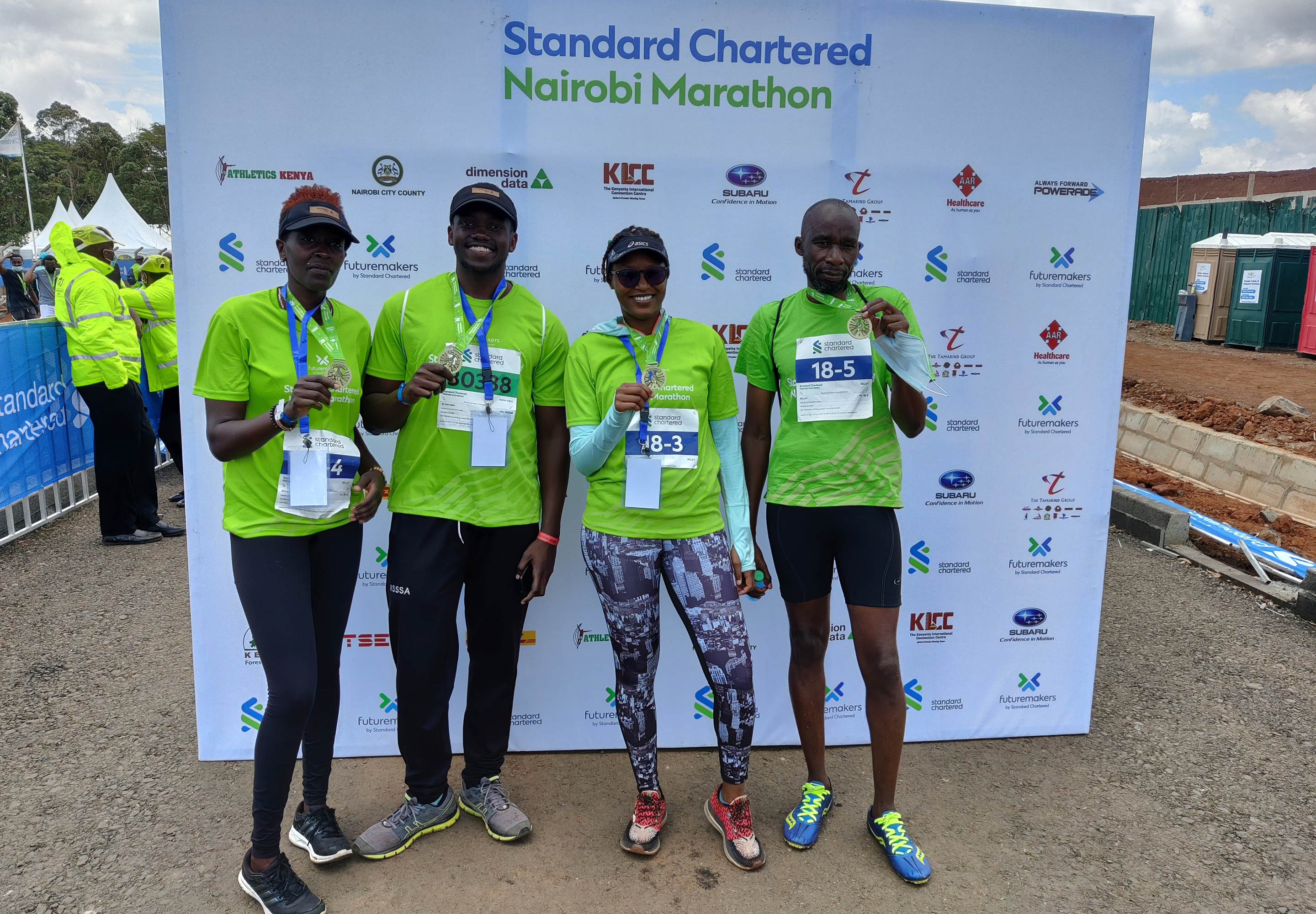 Connecting the tech at Nairobi Marathon | NTT DATA