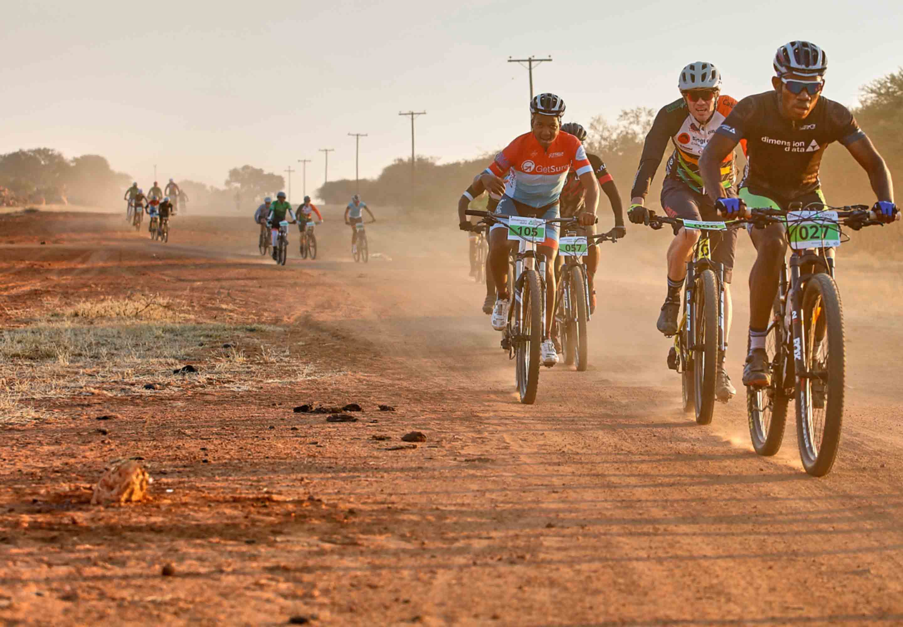 Connecting Botswana’s Route 73 bike race | NTT DATA