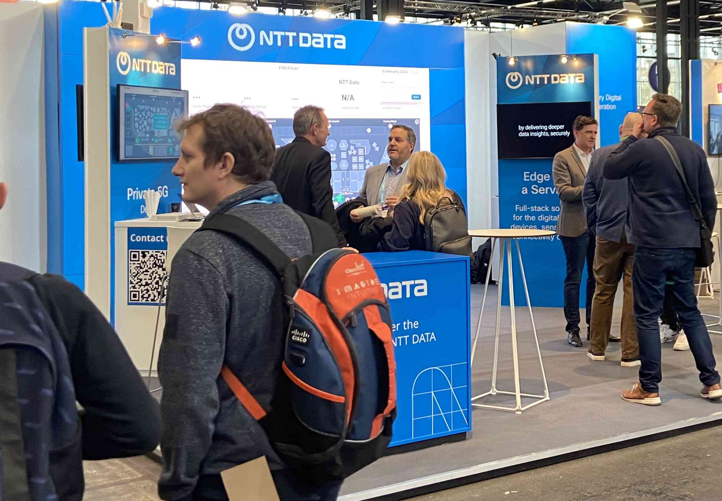 Intelligent edge turns expos into smart events | NTT DATA
