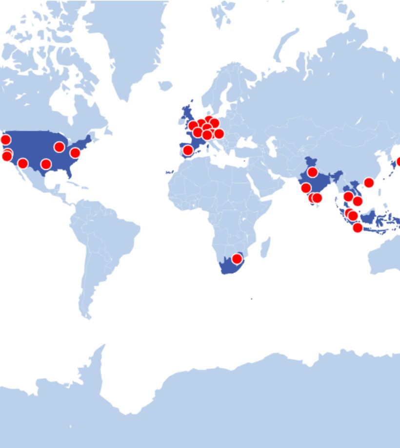 Global Data Centers | NTT